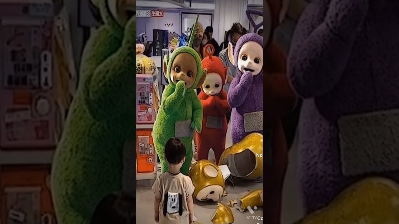 Teletubbies vs niño#shorts - YouTube