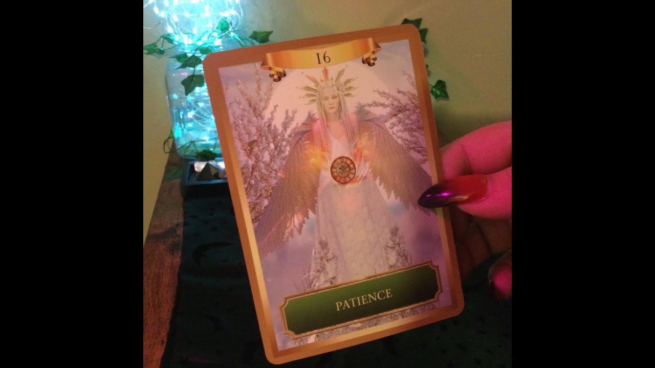 Energy Oracle Cards - Card #16 / Patience - YouTube