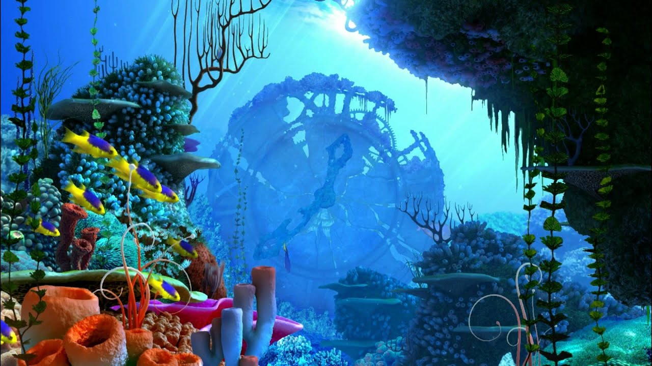 3Planesoft Premium 3D screensaver, Coral Clock - YouTube