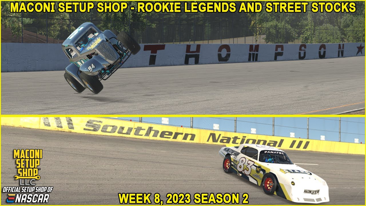 iRacing Rookie Legends and Street Stocks Tutorial: 2023 Season 2, Week ...