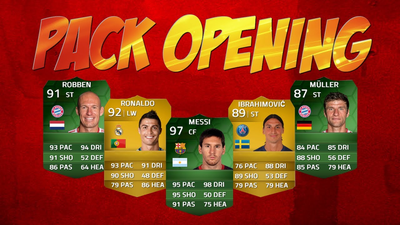 [FIFA 14 UT ] Méga Pack Opening - 6X35K 2X50K 2X100K Packs + Packs ...
