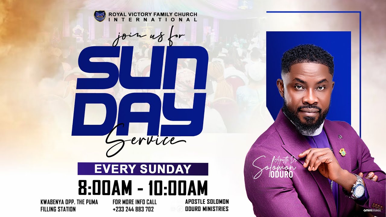 ROYAL SERVICE WITH APOSTLE SOLOMON ODURO 09/02/2025 - YouTube