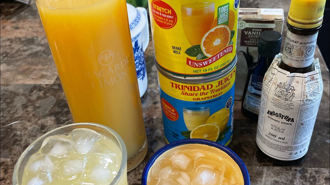 Trinidad 🇹🇹Orange Juice ( Sunday Lunch) - YouTube