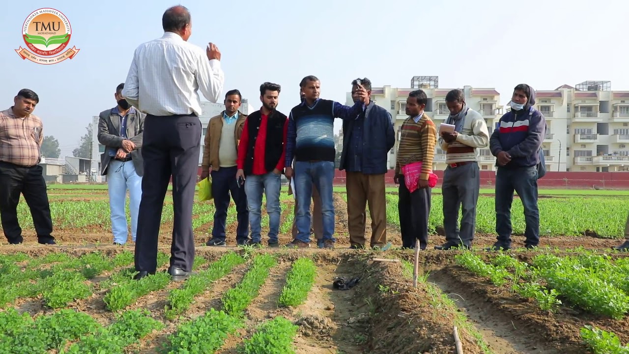 Rampur Farmers visit in College of Agriculture Sciences TMU - YouTube
