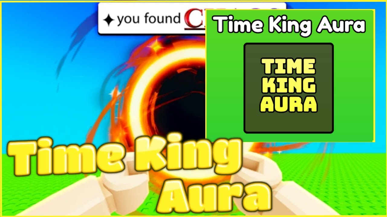 How to find the Time King Aura - Roblox - Find the Auras! - YouTube