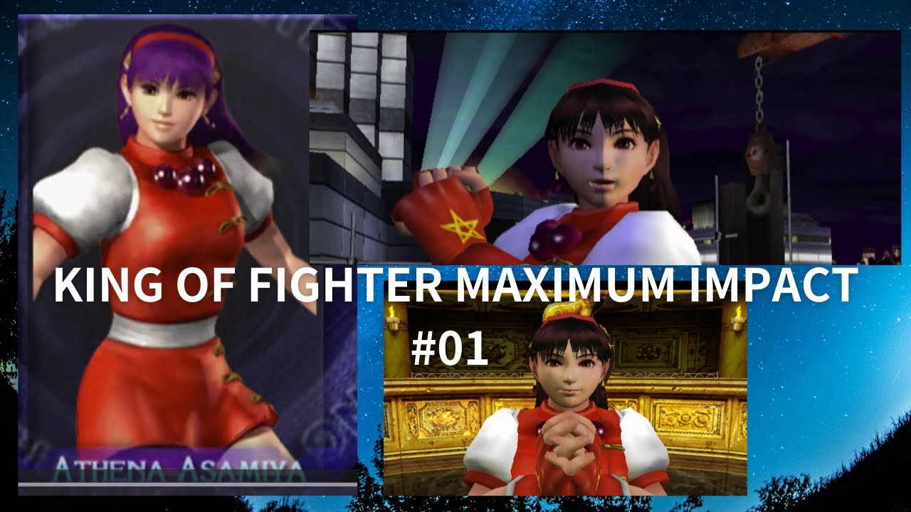KING OF FIGHTER MAXIMUM IMUPACT #01 ATHENA IS PLAY. - YouTube