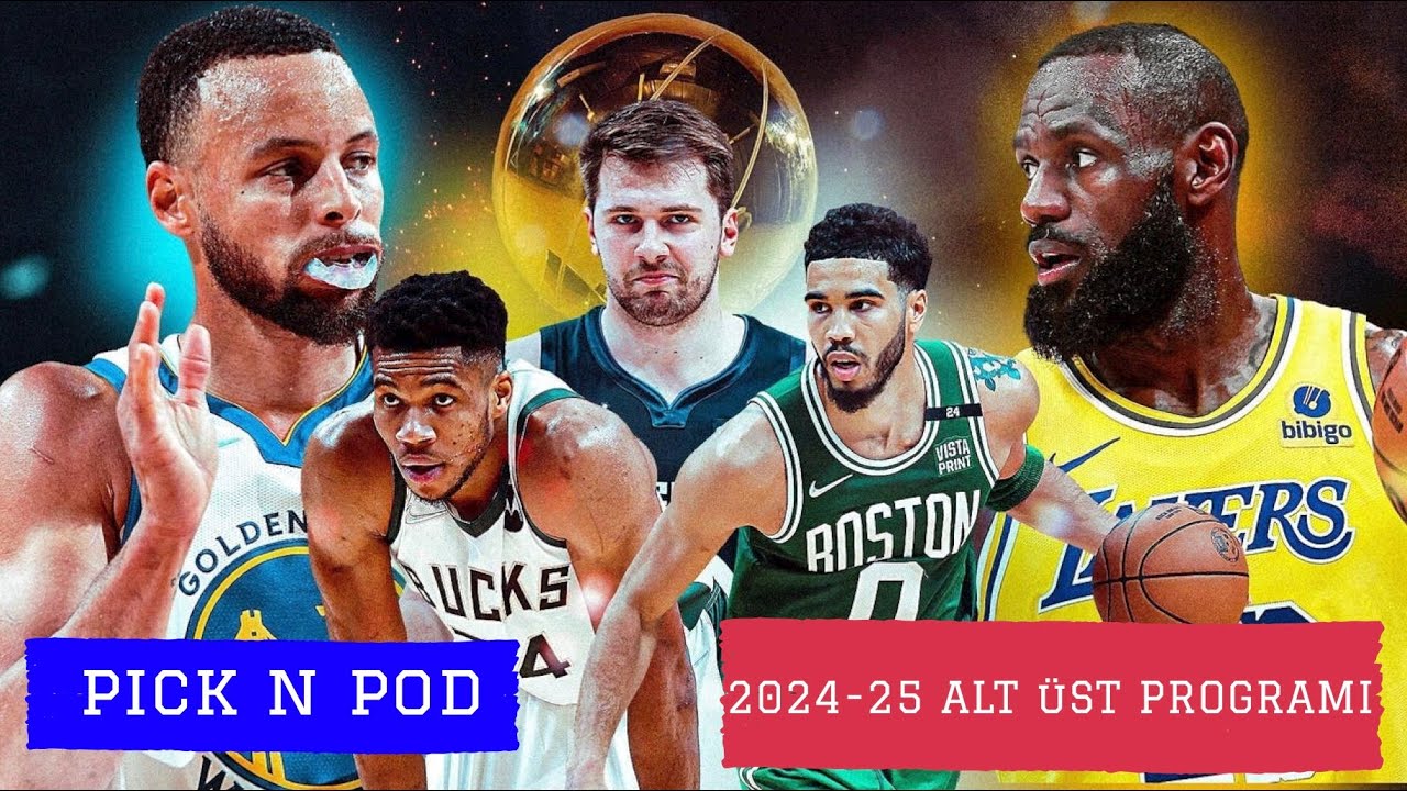 NBA 2024-25 Sezonu Alt Üst Tahminlerimiz: Her Takımı Değerlendirdik! - YouTube