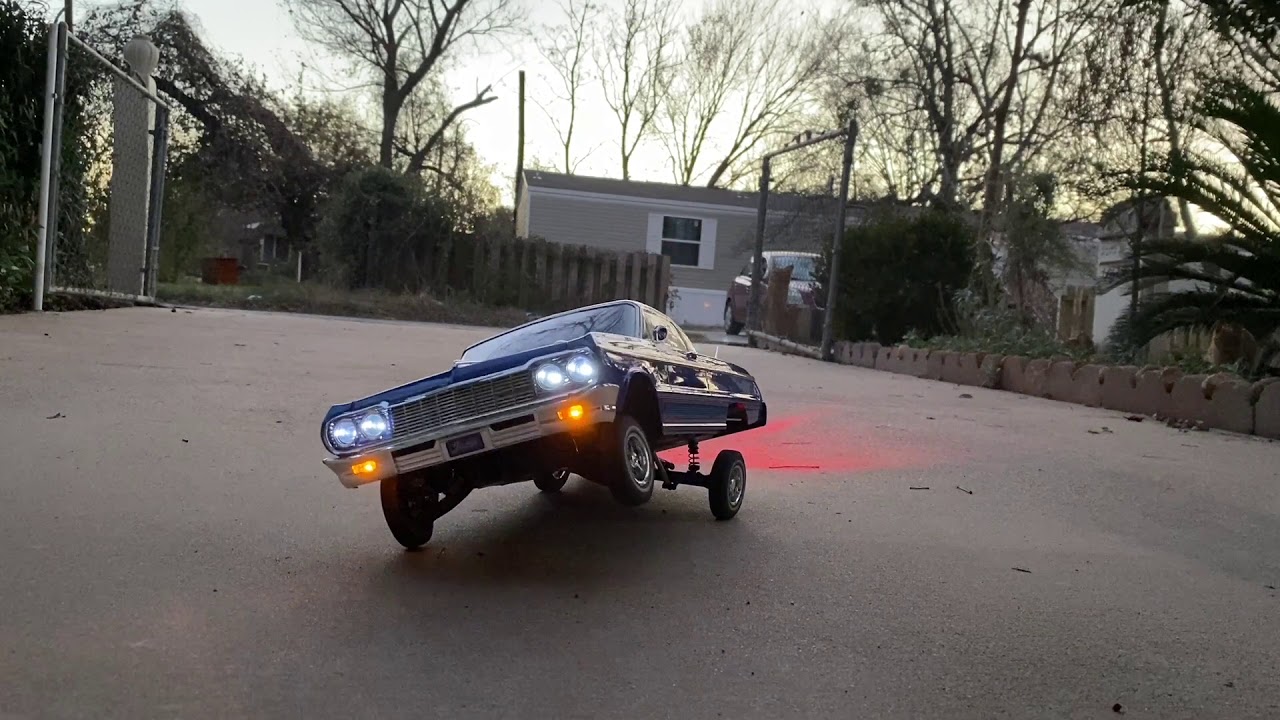 Redcat 64 impala with the lightning kit !! - YouTube
