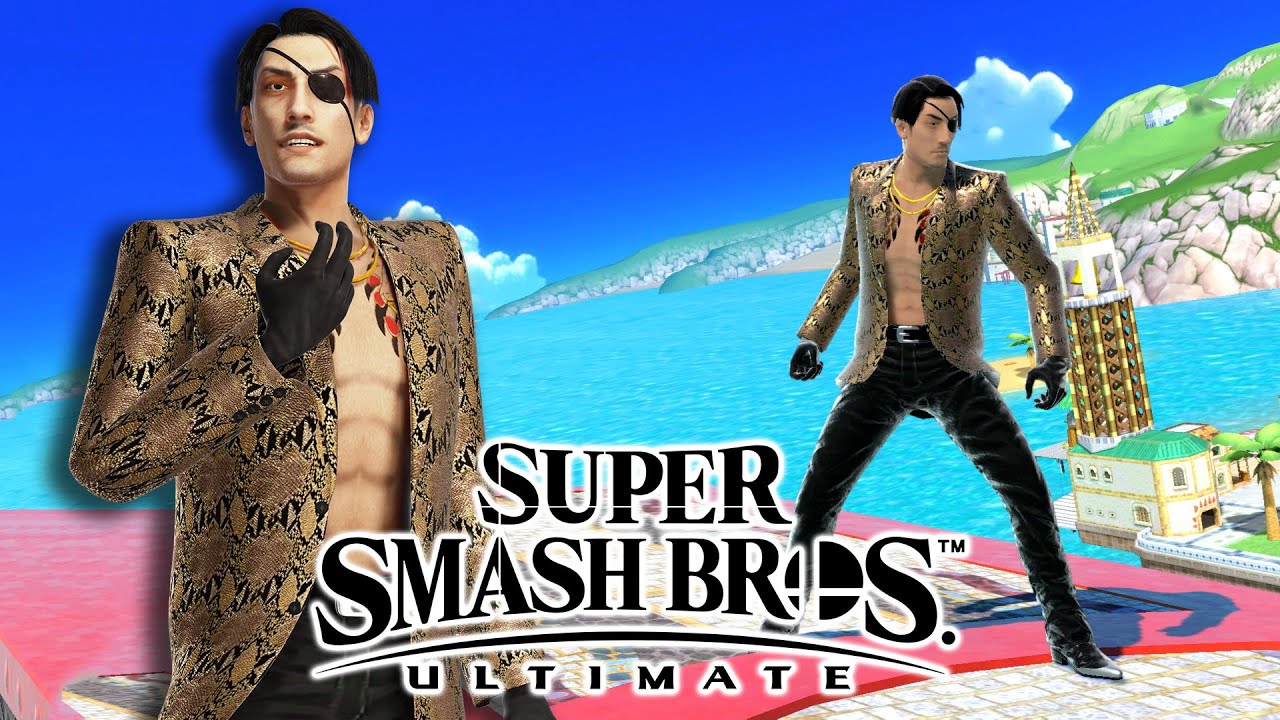 Majima Goro | Super Smash Bros Ultimate Mod - YouTube