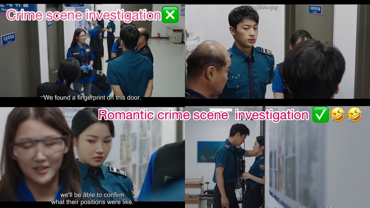 Crime scene investigation. Romantic Scenes investigation 🤣 kim-tak ...