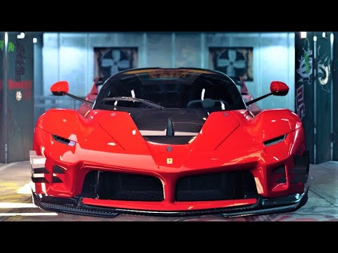 NFS Unbound - Ferrari FXX K Evo 2018 | Engine And Customization ...