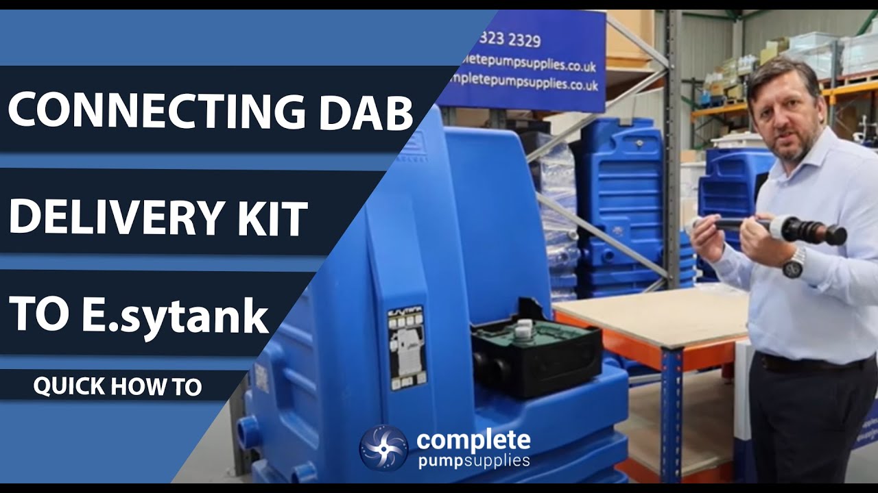 Quick How to: Connecting DAB Delivery Kit to E.sytank - YouTube