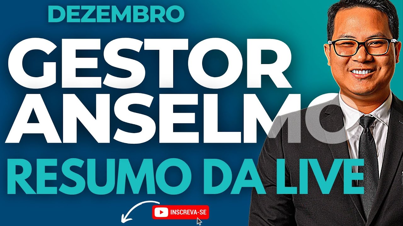 GESTOR ANSELMO RESUMO DA LIVE OPERAÇÕES LUIZ AURELIO PASTOR OSORIO ...