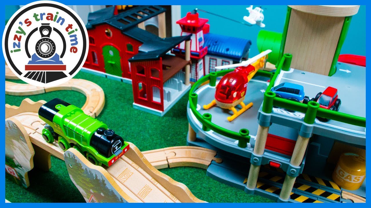 Thomas and Friends Late Night Track! Fun Toy Trains for Kids - YouTube