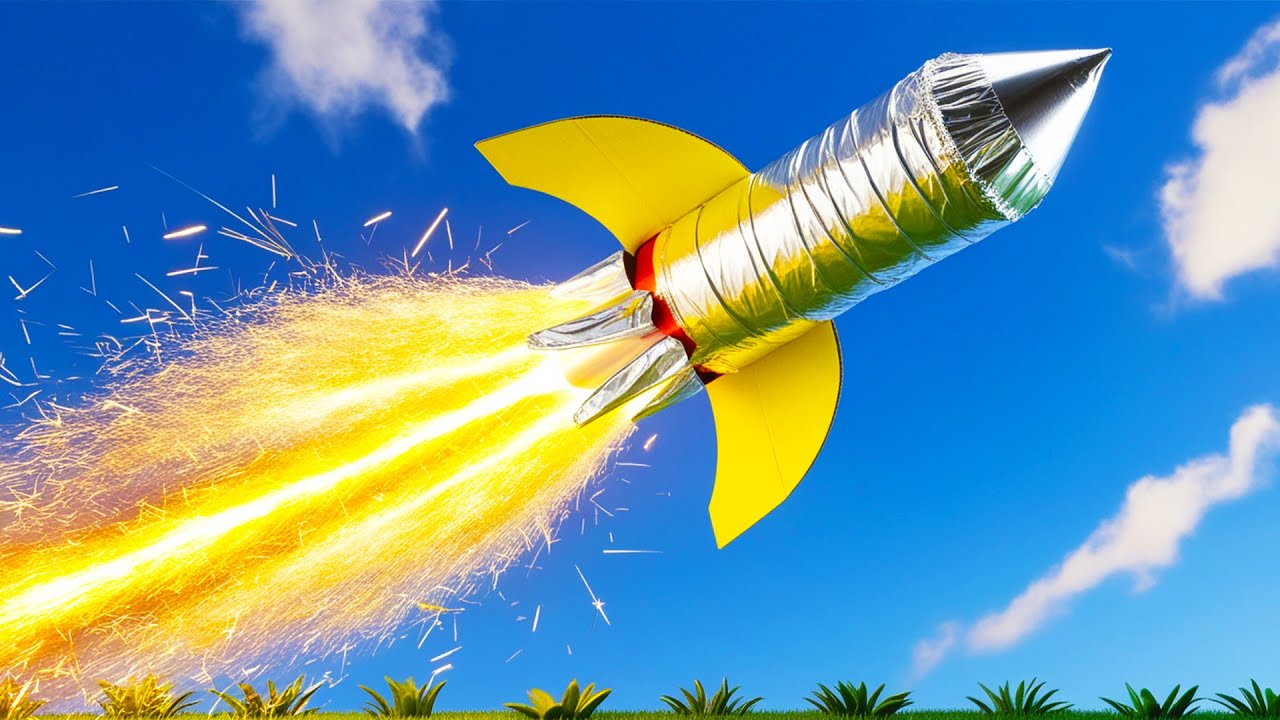 How to Make a Matchbox Rocket Launch Kit - YouTube