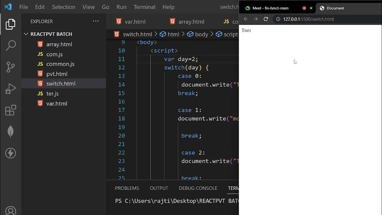 Javascript Tutorial Youtube