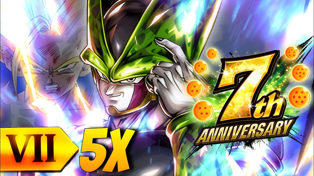 PERFECT CELL VS 7TH ANNIVERSARY!!! 5x ZENKAI BUFFED ULTRA CELL DESTROYS ...