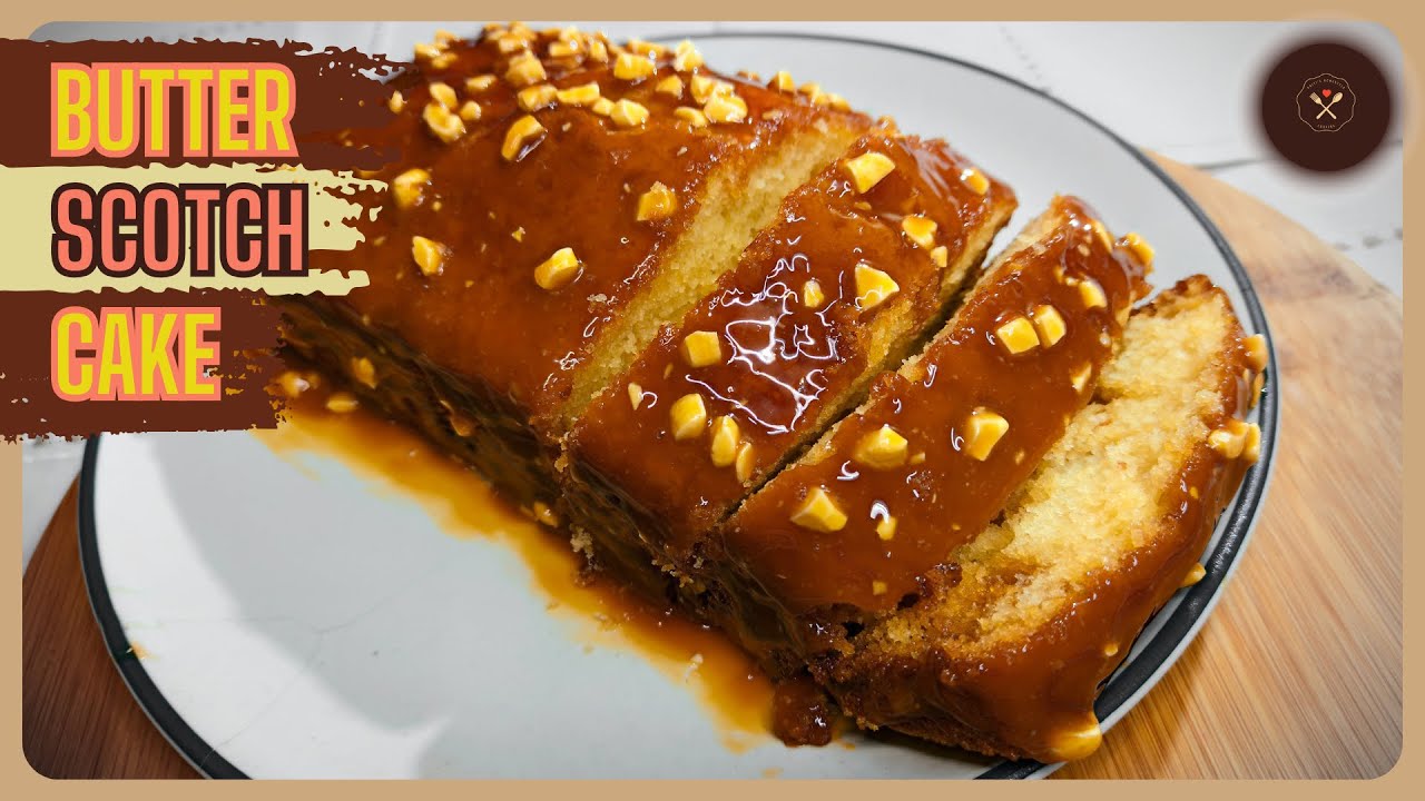Butterscotch Pound Cake | Easy Butterscotch Cake Recipe | Very Soft ...