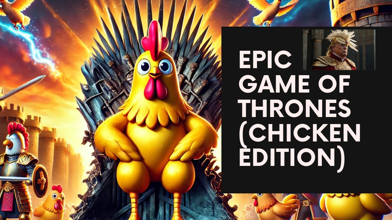 🐣 Game of Thrones , with Chickens! Crump’s Clucking Victory 🐔 ...