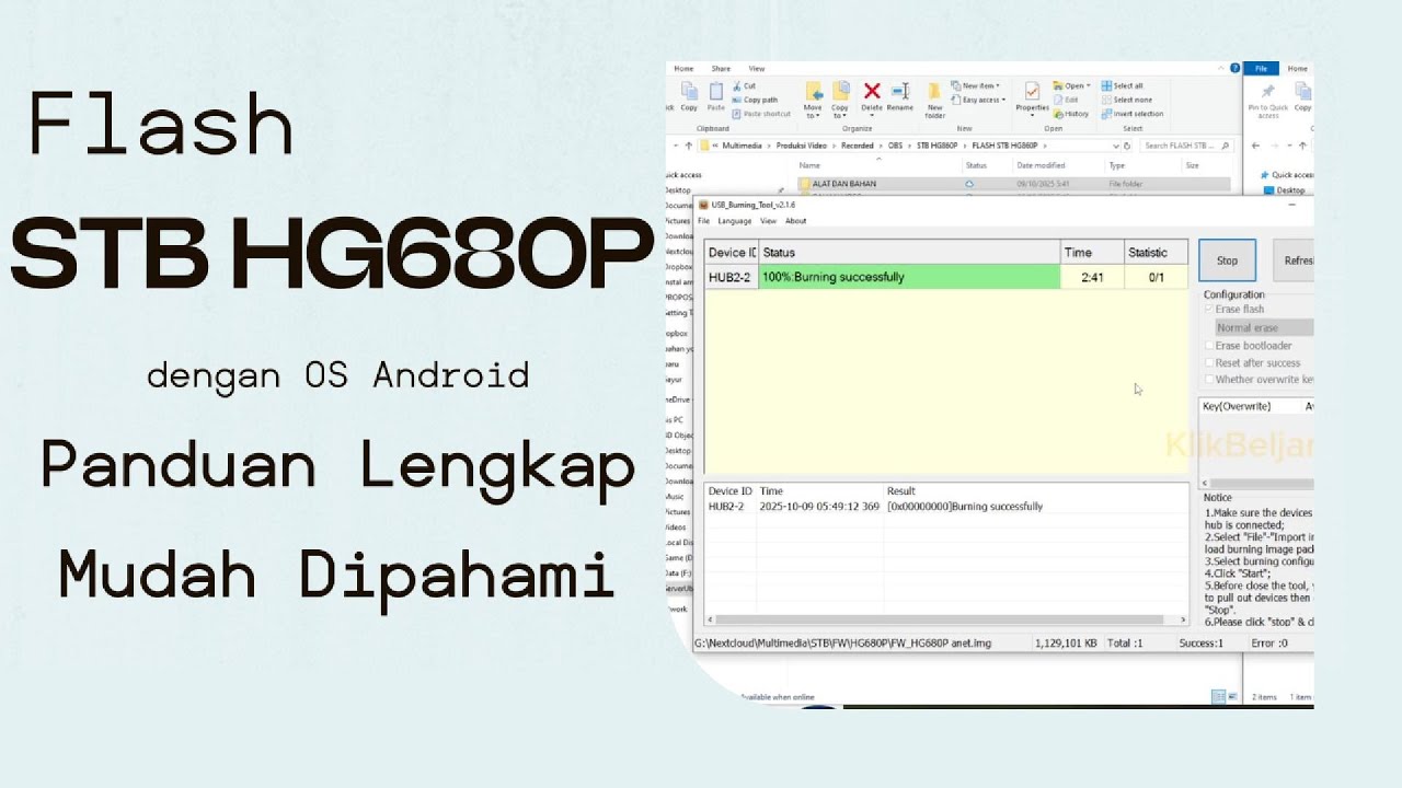 Cara Flash STB HG680P dengan OS Android | Panduan Lengkap, Mudah, dan ...