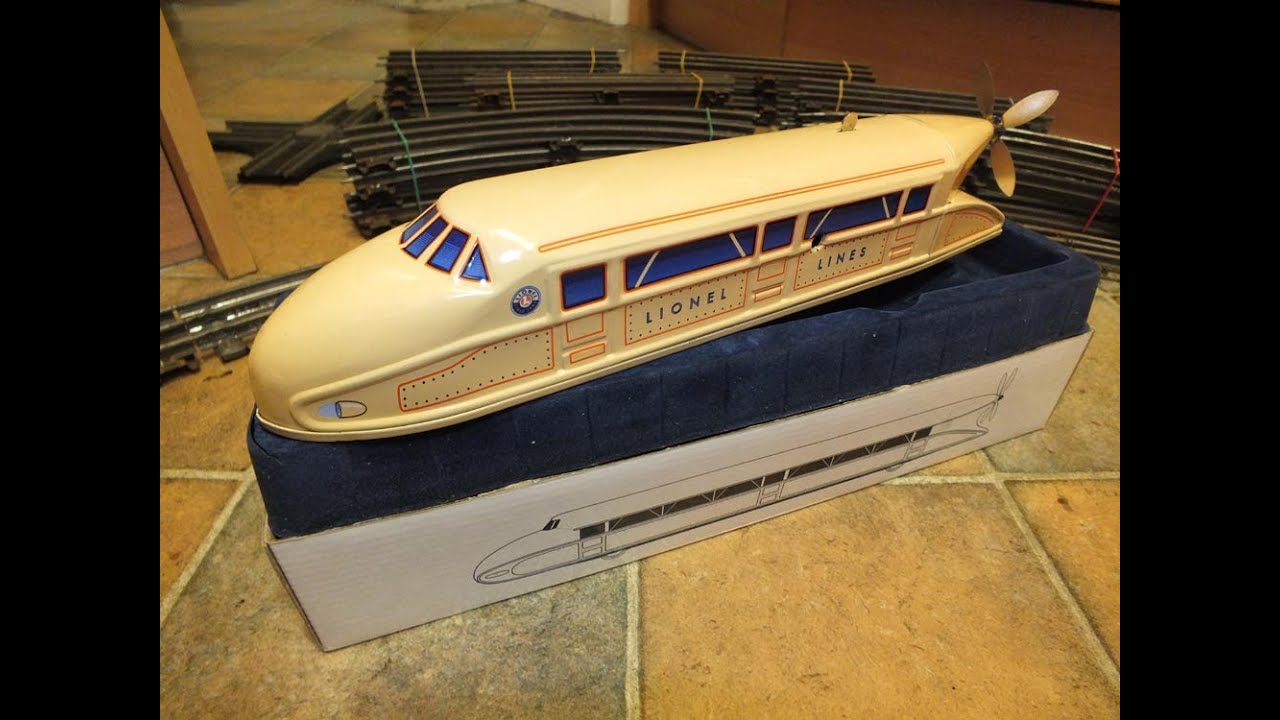 Rail Zeppelin - 0 Gauge model train - YouTube