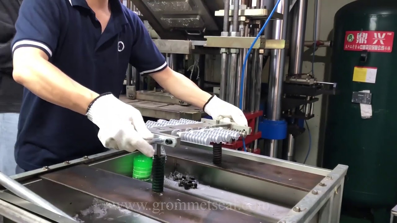 Medical Grade Silicone Syringe Sleeve Manufacturing Process - YouTube