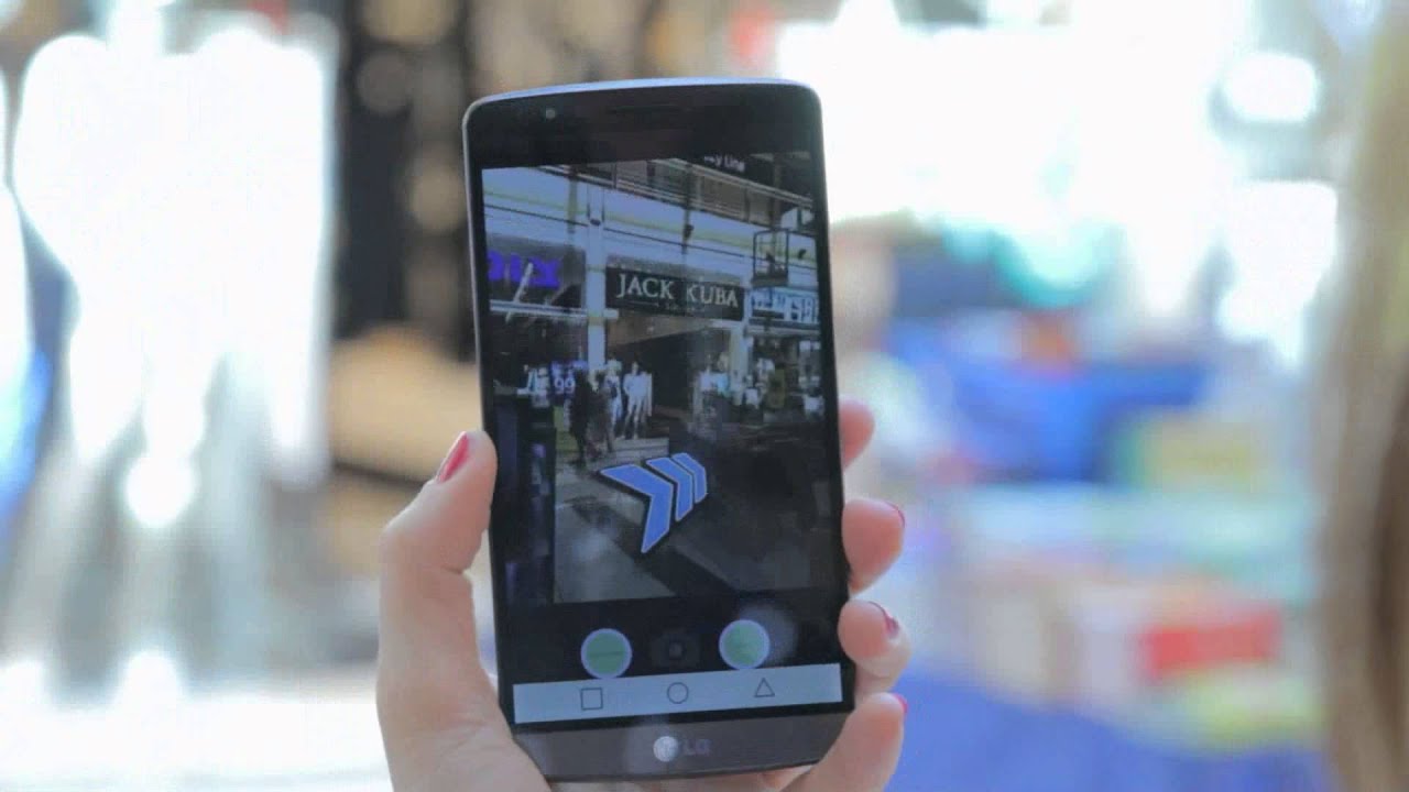 EYEWAYS' Immersive Navigation App - YouTube