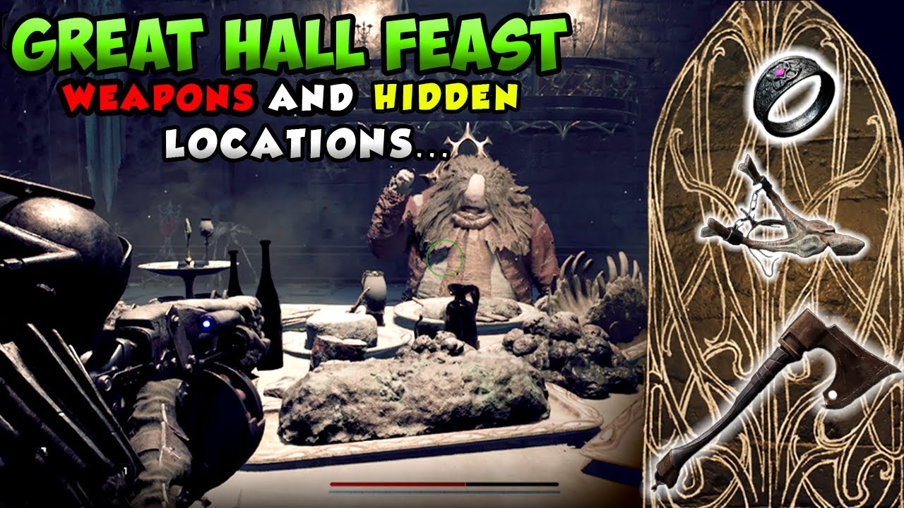 Remnant 2- Great Hall Feast -[Bone Chopper, Neckbone Necklace ...
