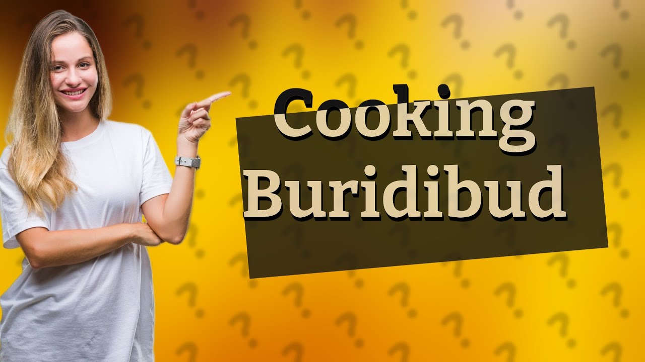 How Can I Make Chef JR Royol's Favorite Farm To Table Dish, Buridibud ...