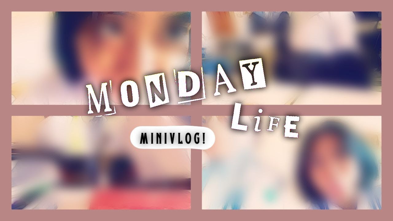 Monday Life Mini Vlog! - Two Weeks Before Exam T_T - First Vlog! - YouTube