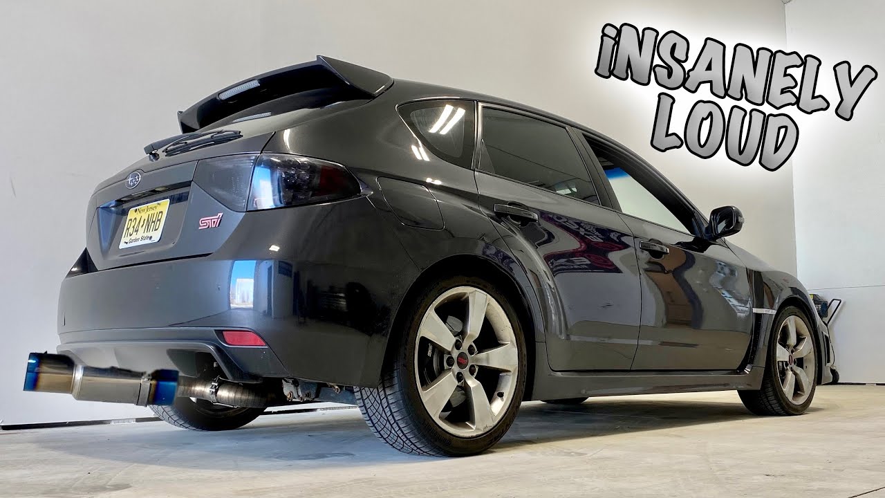 MADE MY SUBARU AS LOUD AS POSSIBLE!! - YouTube