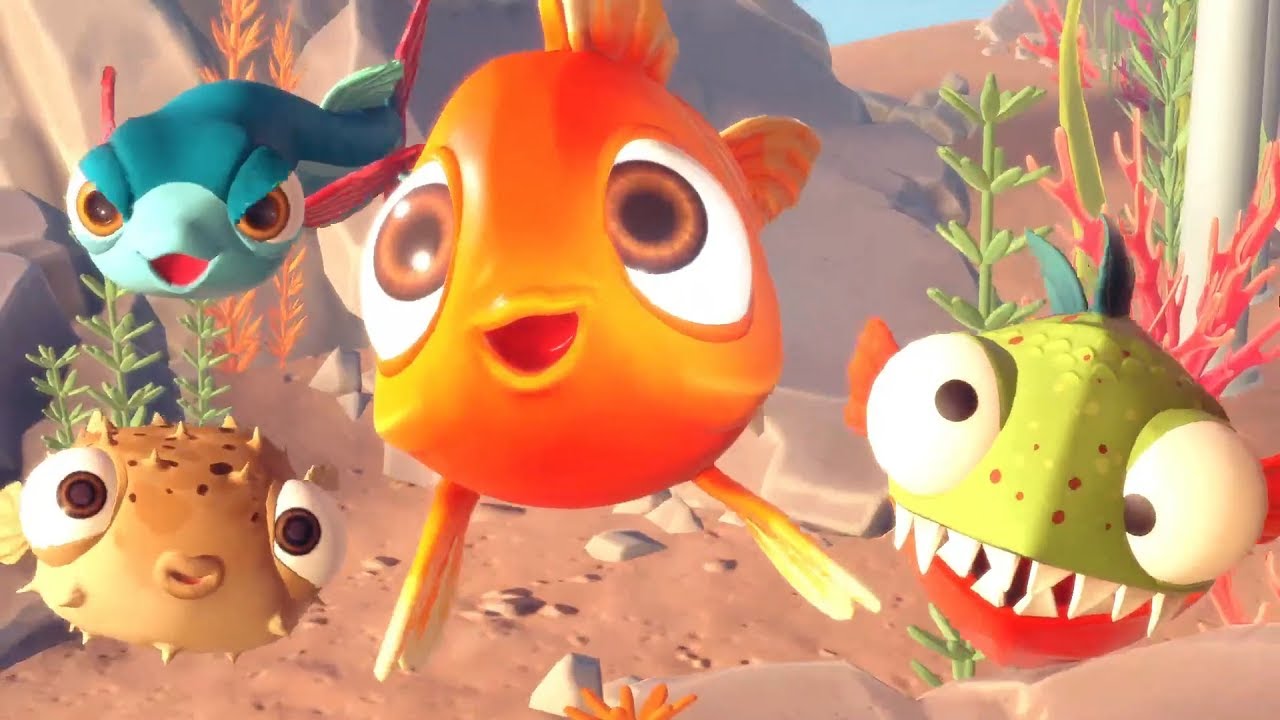 Color fishes & Sing a Song! | Finger Family Songs | I Am Fish | Pop ...