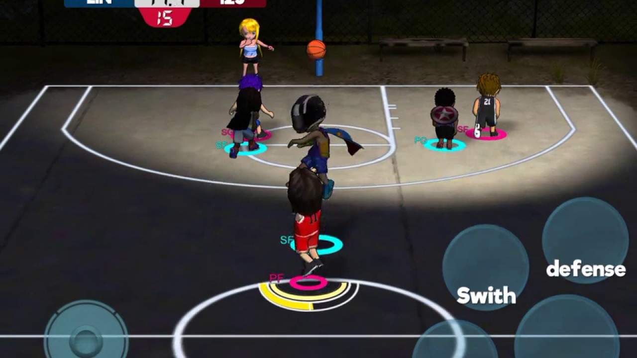 high projectile 3pt shoot SBA - YouTube