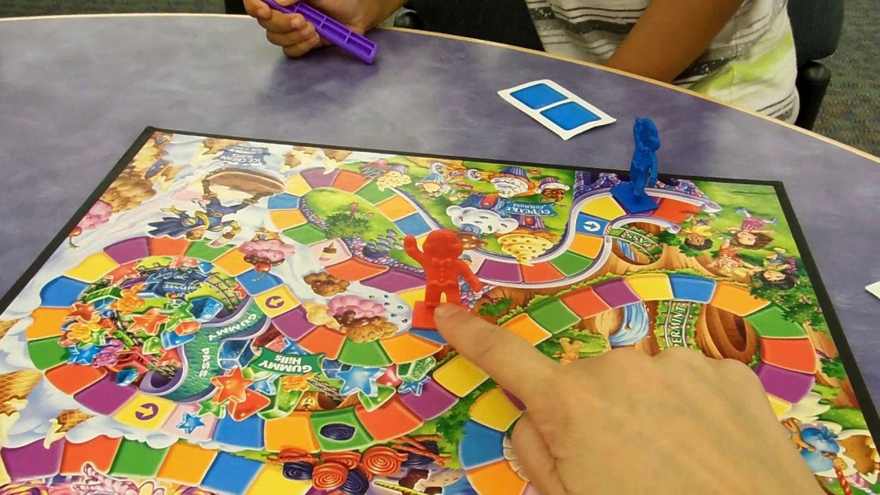 Kids play Candy Land Board Game at the Library! - YouTube