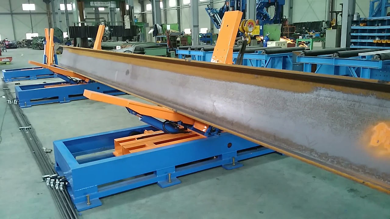 H BEAM TILTING CART - YouTube