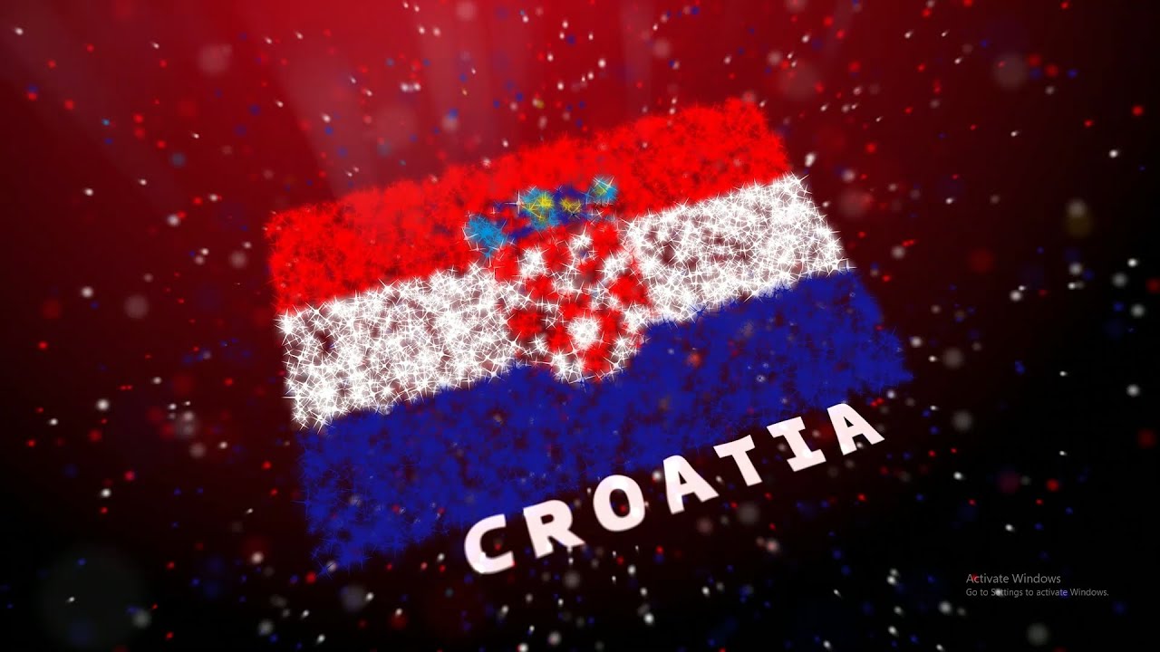 Croatia Flag Particles Animation/2022 - YouTube