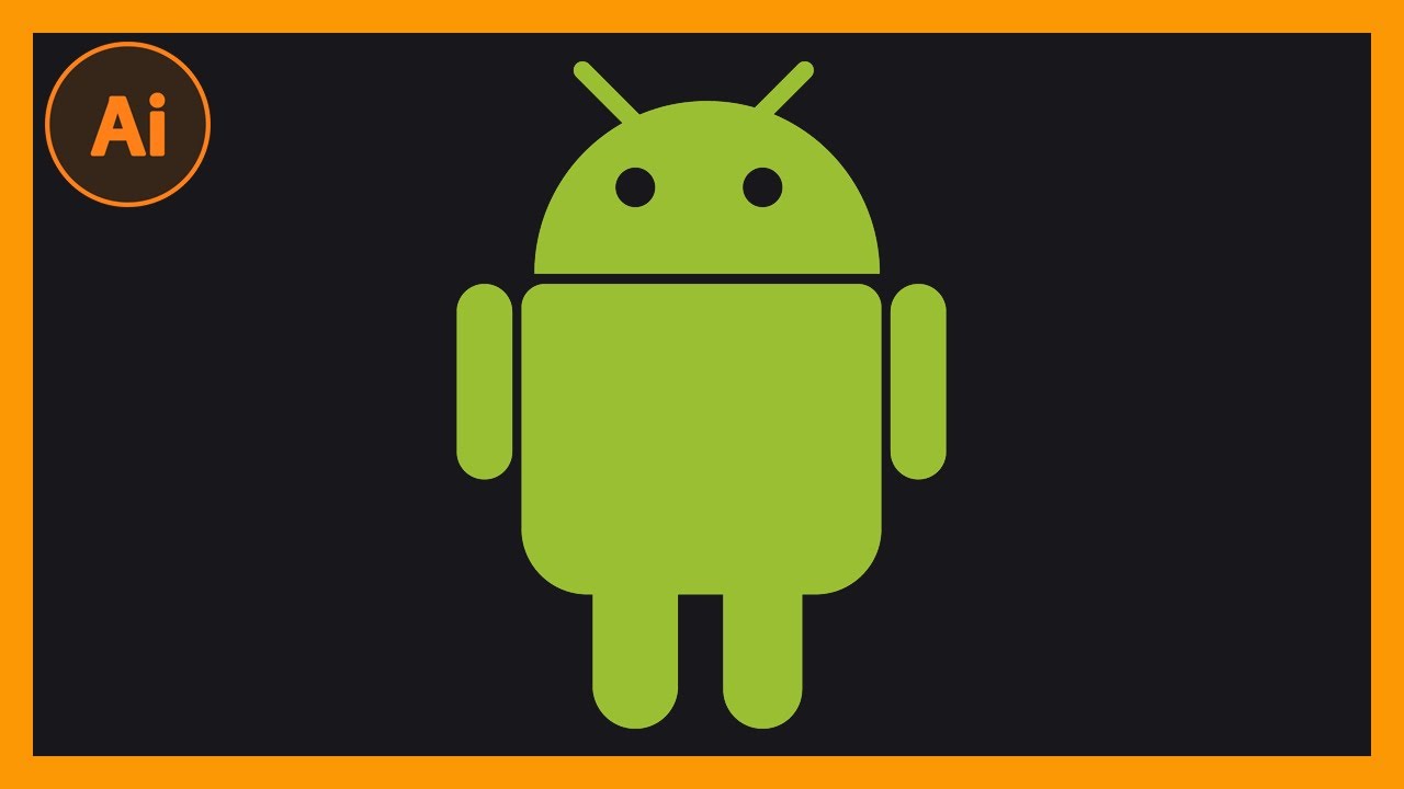 Android App Logo | Adobe Illustrator | हिंदी - YouTube