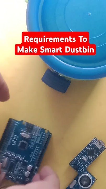 Requirements To Make Smart Dustbin #arduino #shorts #ytshots #shortvideo - YouTube