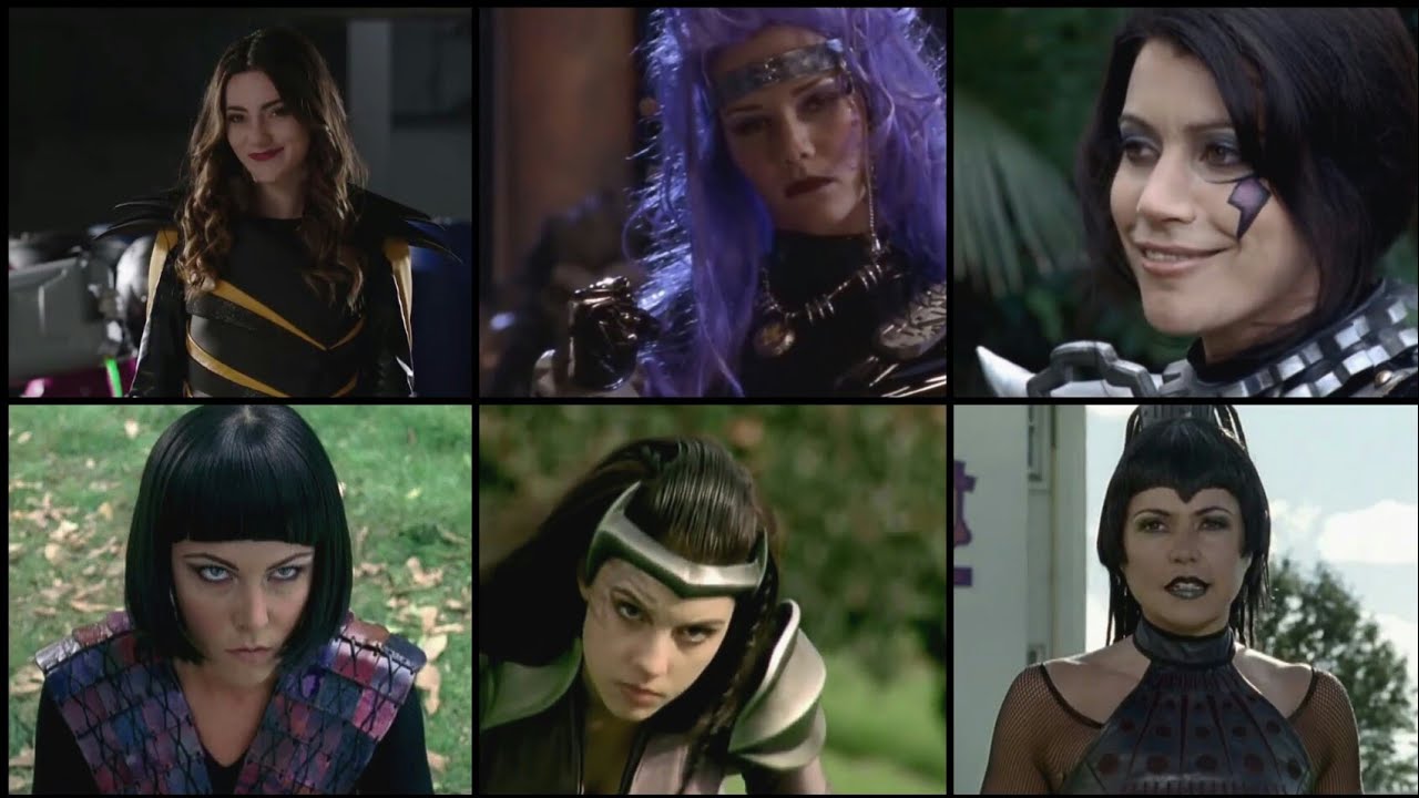 Power Rangers Female Villains Lady Villain Legacy Morphin' Legacy