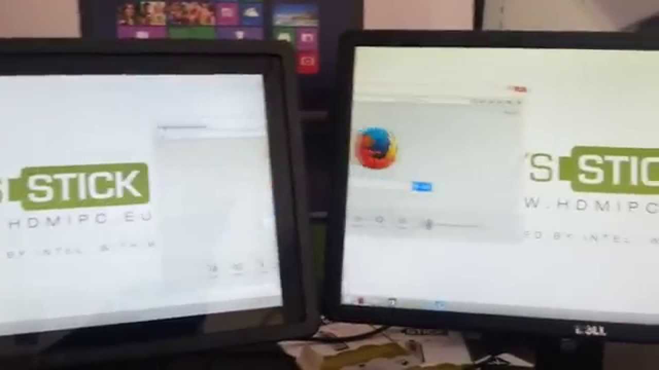 SYS STICK - 2 monitors, keyboard, mouse (HDMI PC) - YouTube