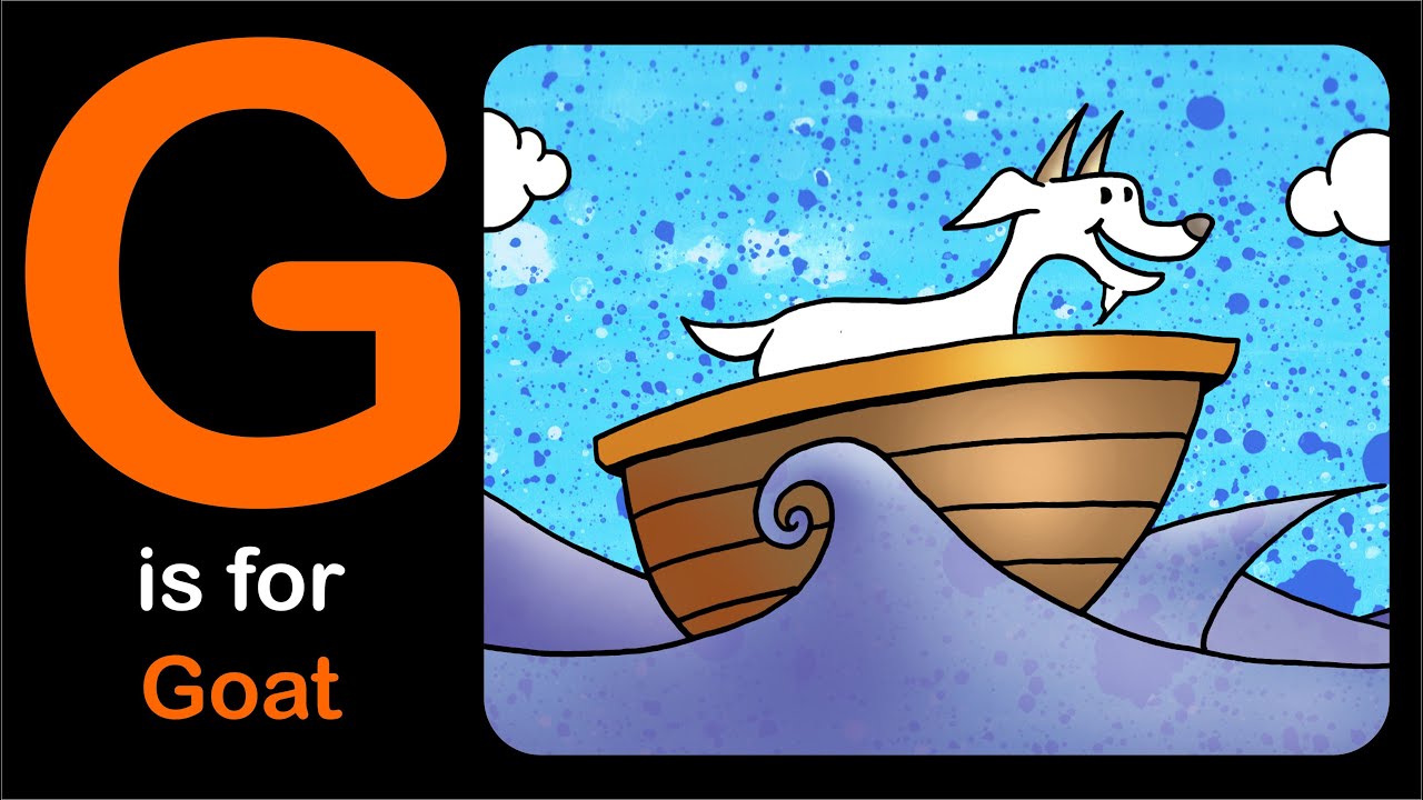 G is for Gary the Goat (an ABC Animal Story for kids) - YouTube