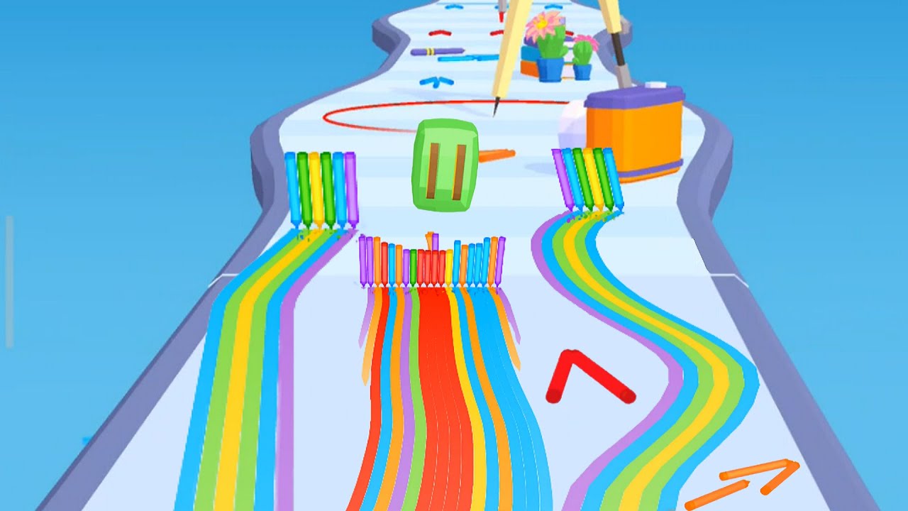 Pencil Rush 52 NEW LEVEL!! All Levels Gameplay Android,ios - YouTube