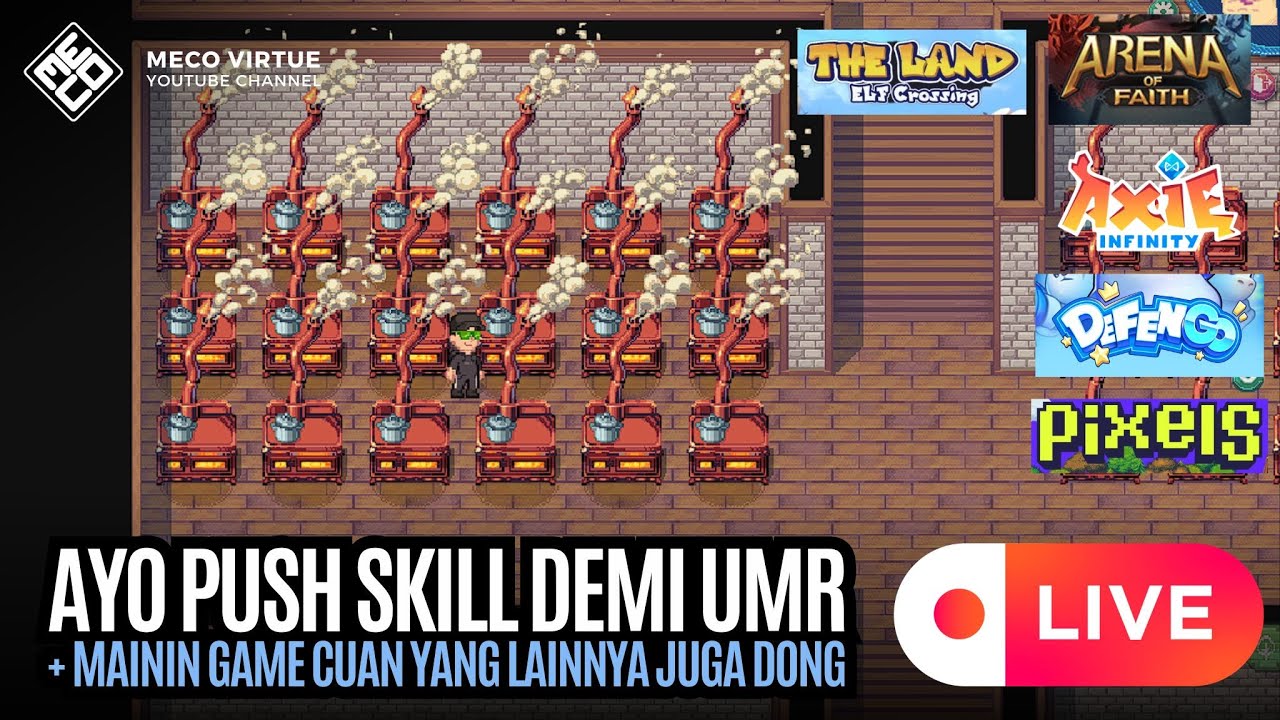 🔴 Masih Push Level Pixels Demi Dapat UMR - MECO LIVE #92 - YouTube