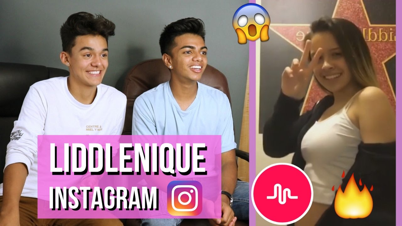 SHE'S SO LIT!!! // LIDDLENIQUE'S LIT INSTAGRAM VIDEOS! (REACTION) - YouTube