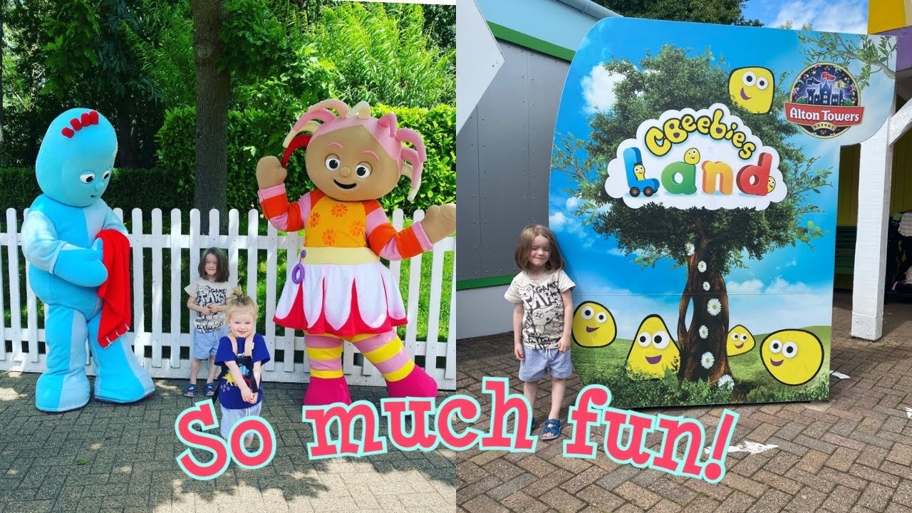 RIDING ALL THE RIDES @officialaltontowers CBeebies LAND | JULY 2022 ...