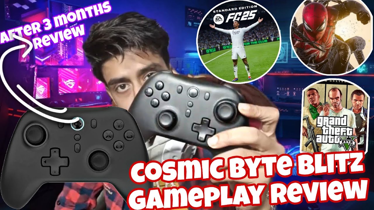 Cosmic Byte Blitz PC Controller Gameplay Test & Review – Must-Buy or ...