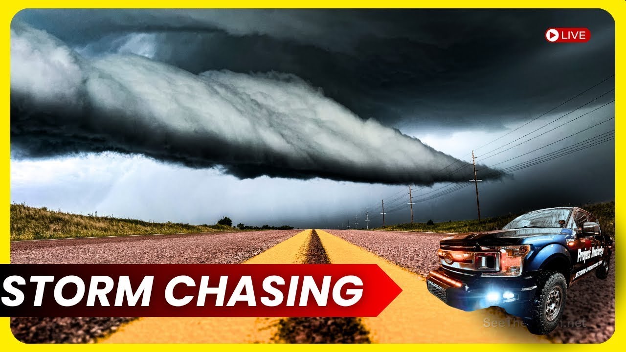 🔴LIVE Storm Chasing: Real-Time Severe Weather - YouTube