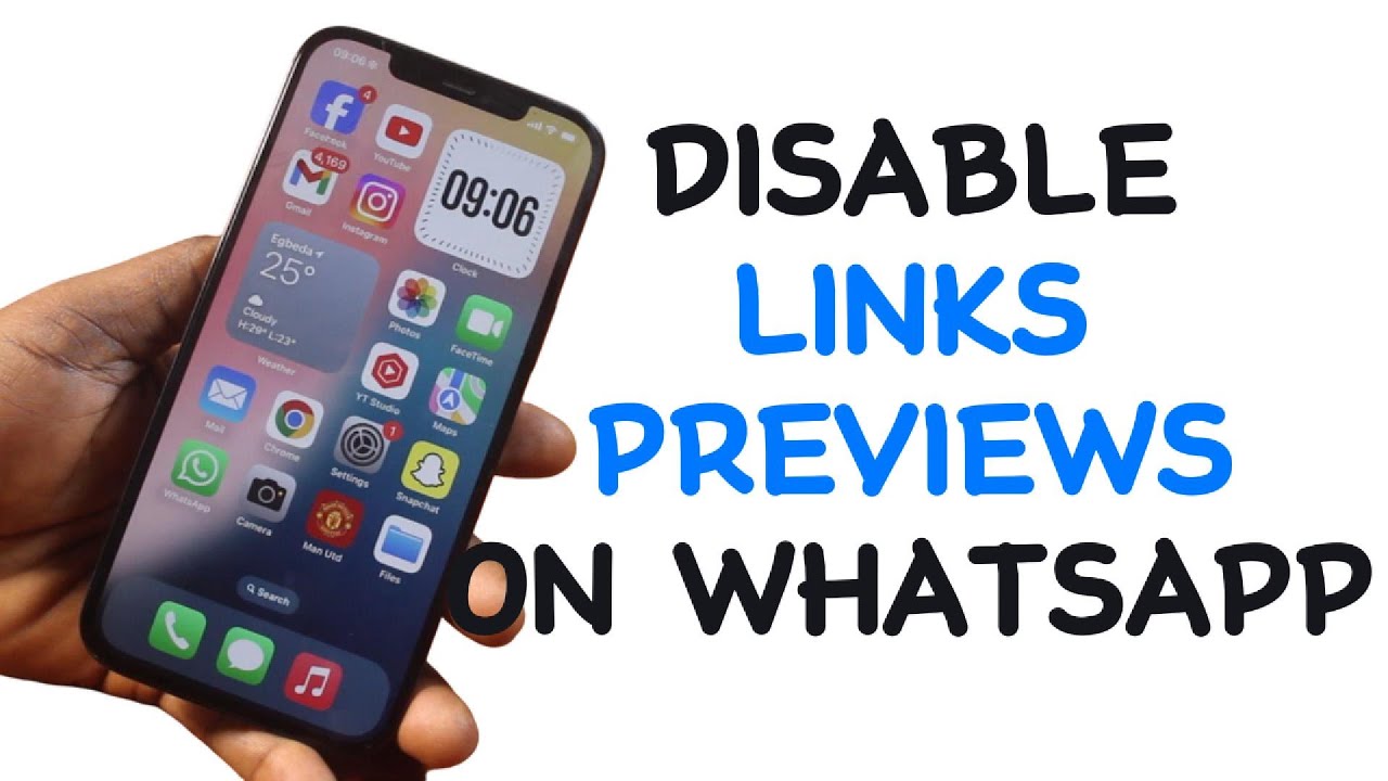 How to Disable Link Previews on WhatsApp on iPhone - YouTube