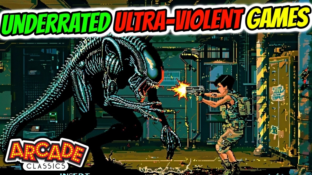 20 Brutally Underrated Ultra-Violent Arcade Games - Explored - YouTube