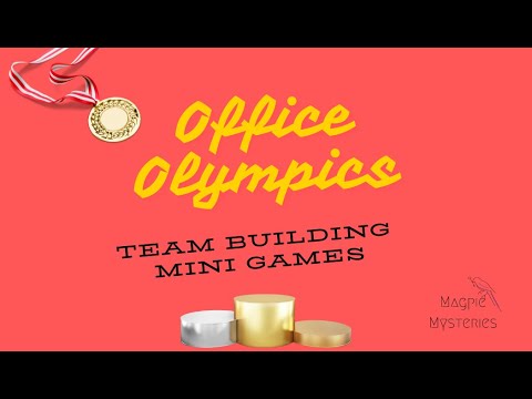 Office Olympics - Team Building Mini Games - Game Invitation - YouTube